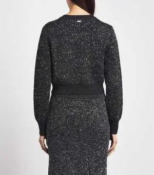 TOCCIN Knitted Sequin Mollie Cardigan