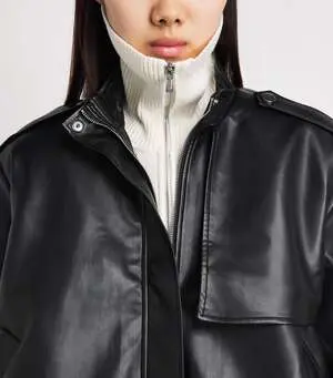 TOCCIN Funnel-neck Alyssa Bomber Jacket