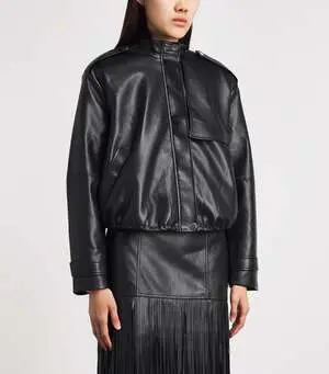 TOCCIN Funnel-neck Alyssa Bomber Jacket