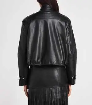 TOCCIN Funnel-neck Alyssa Bomber Jacket