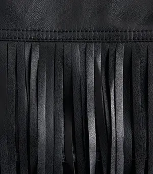 TOCCIN Fringe Soren Mini Skirt