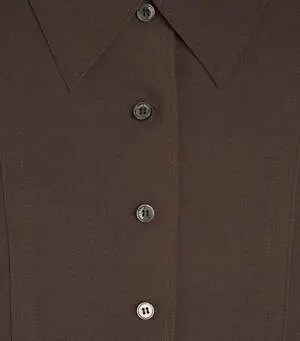 BIRROT Lay 2 Fitted Shirt - Brown