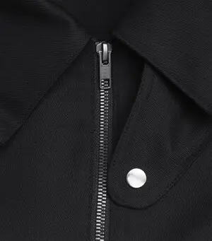 BIRROT Oversized Funnel-neck Bomber Jacket