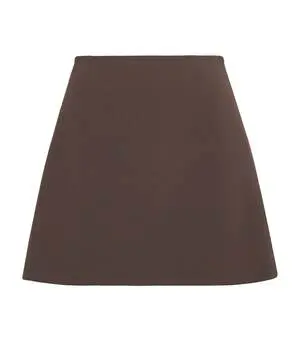 BIRROT Lay 3 A-line Mini Skirt