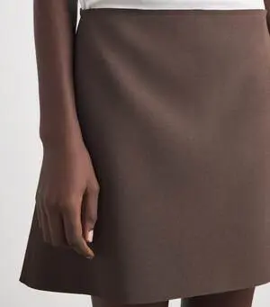 BIRROT Lay 3 A-line Mini Skirt
