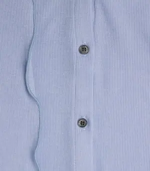 BIRROT Lyocell-wool Blend Line Cardigan