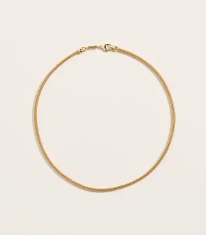 AZLEE Yellow Divine Woven Necklace