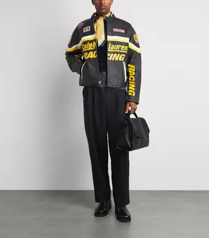 Polo Ralph Lauren Racing Leather Jacket
