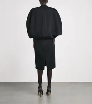 Khaite Satin Dakota Mini Dress