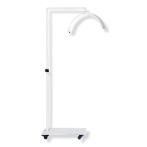 COSMOGLO Xl Light With Wheels + Phone Clip Bundle - White