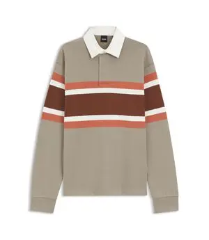 BOSS Timeless Polo Shirt In Breathable Cotton