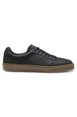 BOSS By Beckham Sneakers In Grained Leather