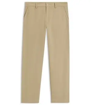 BOSS By Beckham Relaxed-fit Chinos In Cotton Twill