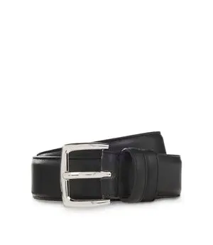 BOSS By Beckham Belt In Tumbled Nappa Leather