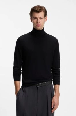 BOSS By Beckham Belt In Tumbled Nappa Leather
