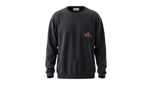 Rhude American Spirit Pocket Long Sleeve T-shirt - Black