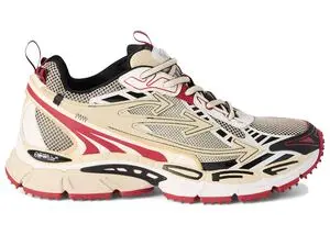 Off-White Be Right Backin - Sand/red