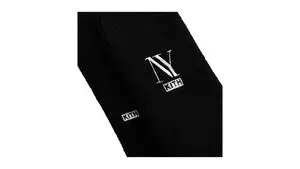Kith Ny Cotton Slouchy Crew Socks - Black