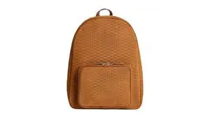 Kith Monogram Suede Backpack - Argil
