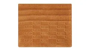Kith Monogram Suede Wallet - Argil