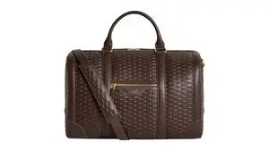 Kith Monogram Smooth Leather Traveler K40 Duffle Bag - Zoom