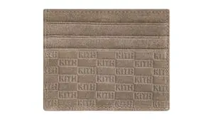 Kith Monogram Suede Wallet - Java