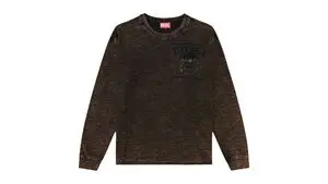 DIESEL® Tardyls Long Sleeve T-shirt - Brown