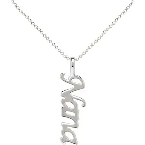 MADE BY MARY MADE BY MARY Nana Charm Necklace Silver