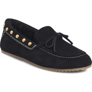 SOFFT Alpine Genuine Shearling Loafer - Black