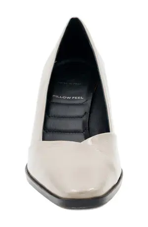AMALFI BY RANGONI Fantasia Leather Pump - Lt. Grey