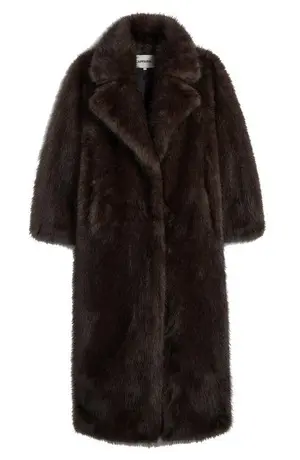Apparis Gabrielle Faux Fur Maxi Coat