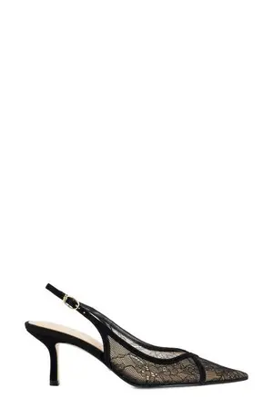 Dune London Devinity Pointed Toe Slingback Pump