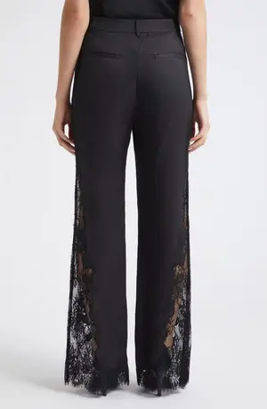 TOCCIN Priya Lace Detail Flared Pants