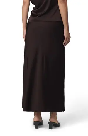 Joe's Jeans Ines Satin Maxi Skirt
