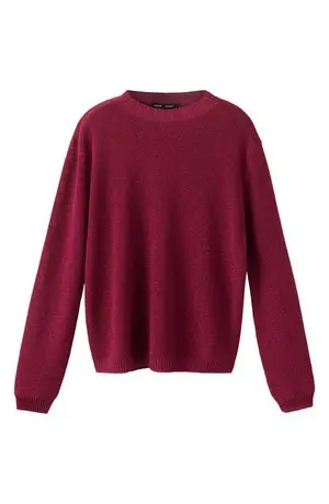 Mango Metallic Sweater - Strawberry