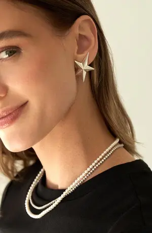 ROSEATE Angela Cummings Star Stud Earrings