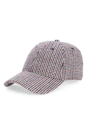 Rag & Bone Harlow Baseball Cap - Blue/red Multi