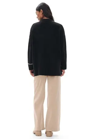 HATLEY Digital Stripe Tunic Sweater