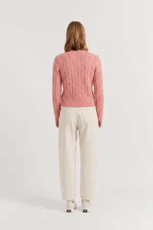 Chinti & Parker Pure Cashmere Cable Sweater