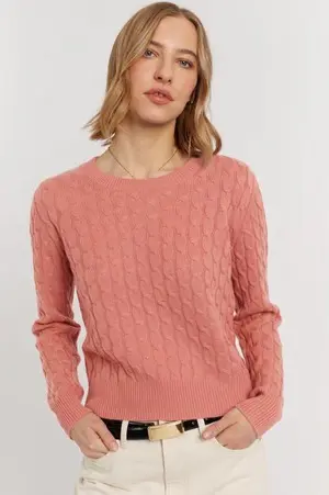 Chinti & Parker Pure Cashmere Cable Sweater