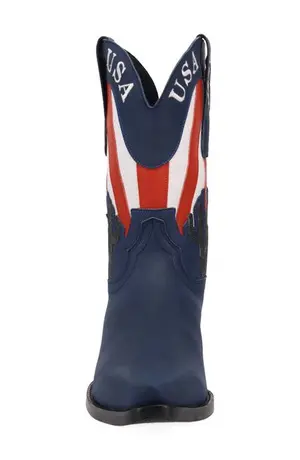 DINGO Freedom Western Boot - Navy