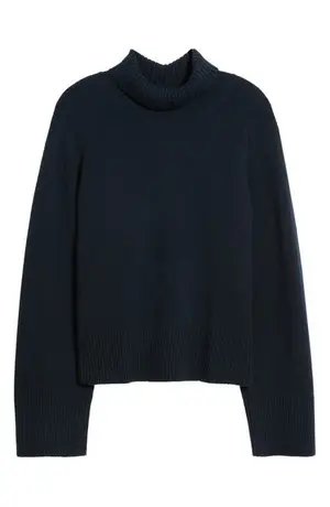 BOSS Falonso Cashmere Turtleneck Sweater - Sky Captain