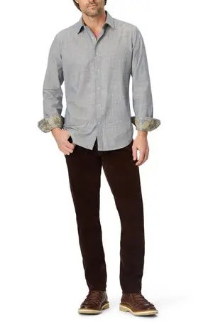 Robert Graham Grandadam Long Sleeve Cotton Shirt