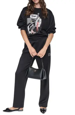Dkny Prince Station Graphic Sweatshirt