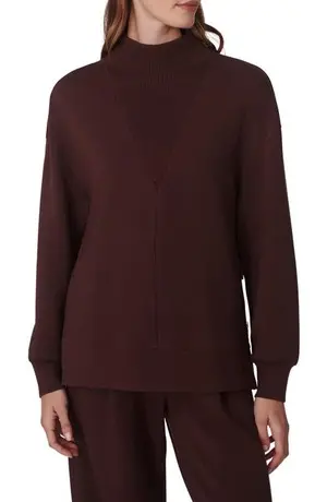 Varley Novi Longline Mock Neck Sweatshirt