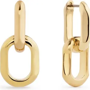 ANA LUISA Eve Link Hoop Earrings