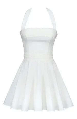 House Of Cb Cosette Halter Neck Minidress