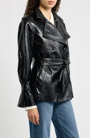 Kobi Halperin Anabelle Faux Leather Jacket