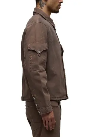 Hudson Jeans Flap Cotton Shirt Jacket