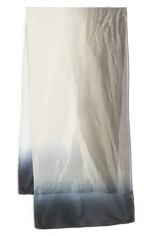 Eileen Fisher Dip Dye Silk Scarf